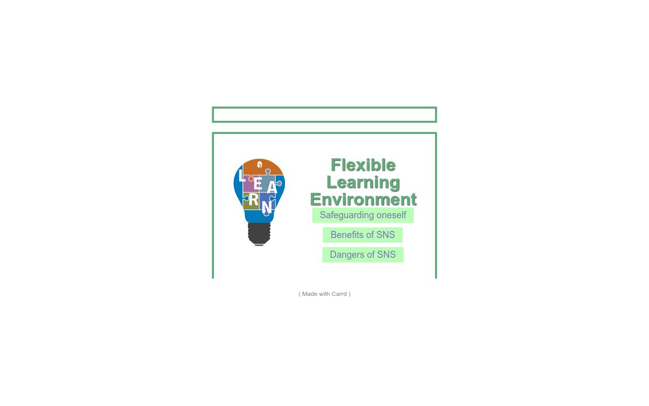 flexible learning environment
